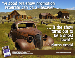Why Pre-Show Promotions Matter – Trade Show Insights